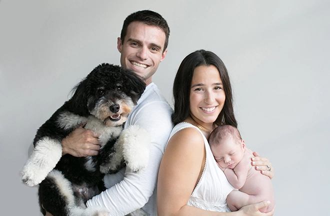 Parents & Newborn Photography NYC - Staci Brennan Photography