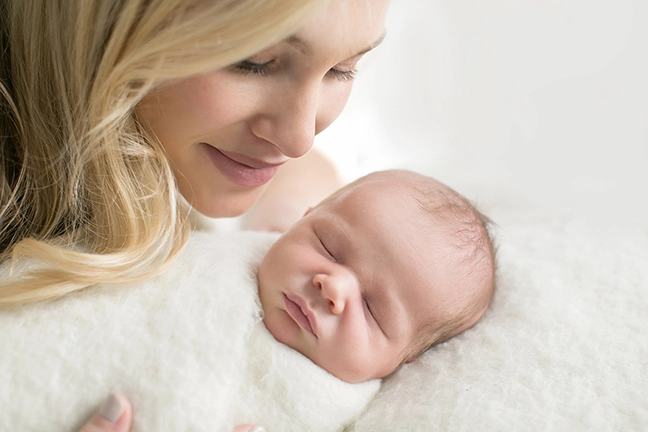 Parents & Newborn Photography NYC - Staci Brennan Photography